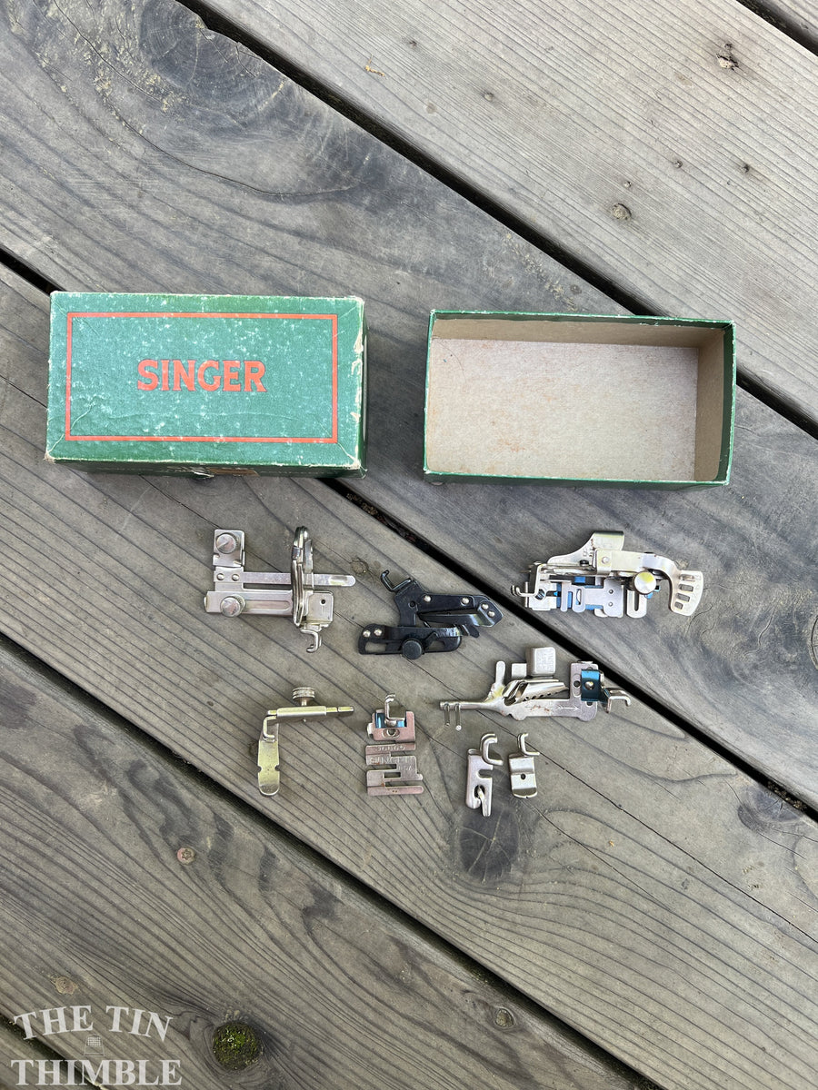Singer 160809 Attachments - Singer Feet / Vintage Singer / Zipper Foot ...