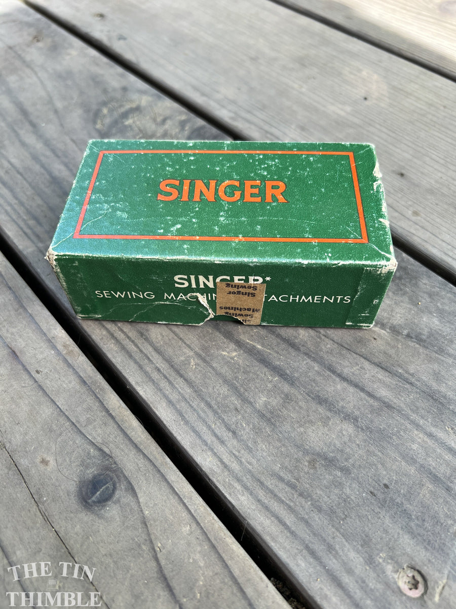 Singer 160809 Attachments - Singer Feet / Vintage Singer / Zipper Foot ...