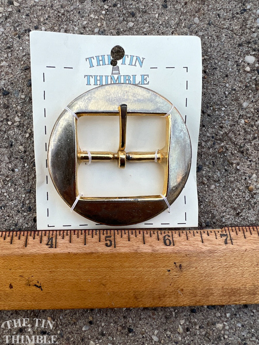 Vintage Belt Buckle - Vintage Metal Belt Buckle - #21 – The Tin Thimble